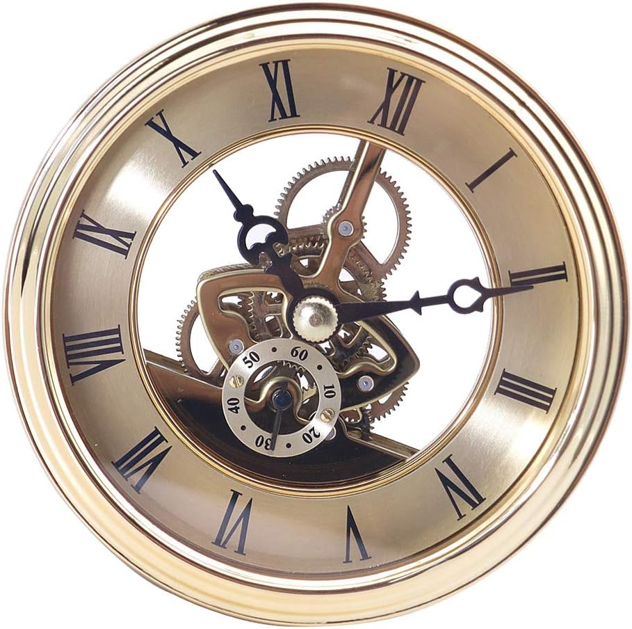 Amazon.com: LoveinDIY Clock Inserts, Transparent Skeleton Clock Inserts ...