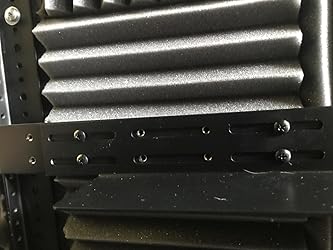 Amazon.com: NavePoint Adjustable Rack Mount Server Shelf Shelves Rail ...