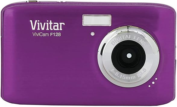 Amazon.com : Vivicam F128 Hd 14.1 Mega Pixels Digital Camera Purple ...