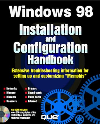 Windows 98 Installation and Configuration Handbook: Tidrow, Rob ...