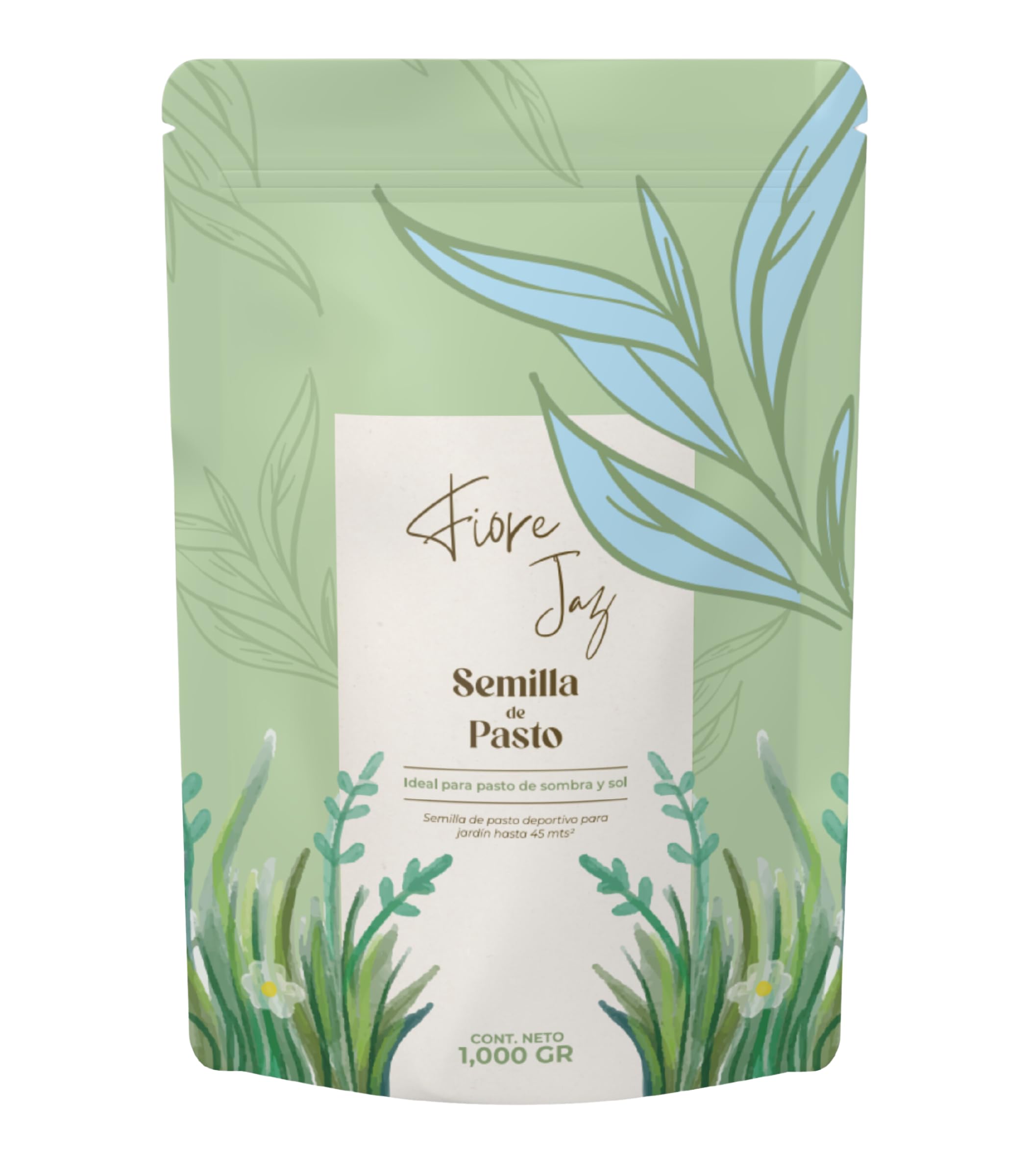 Semillas De Pasto Premium 1kg = 50m2 para Sol Y Sombra : Amazon.com.mx ...