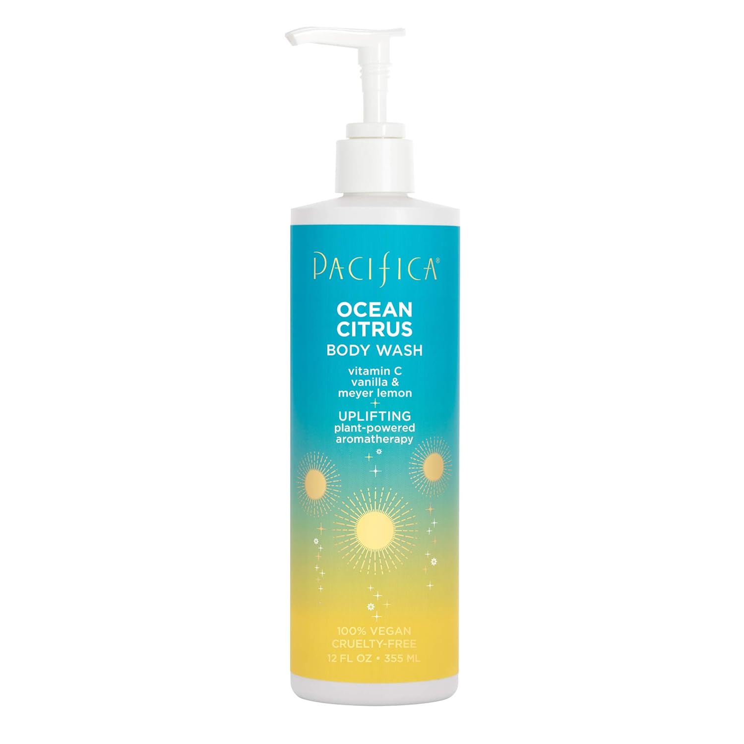 Amazon.com : Pacifica Beauty Ocean Citrus Body Wash, 12 fl oz (1 Count ...