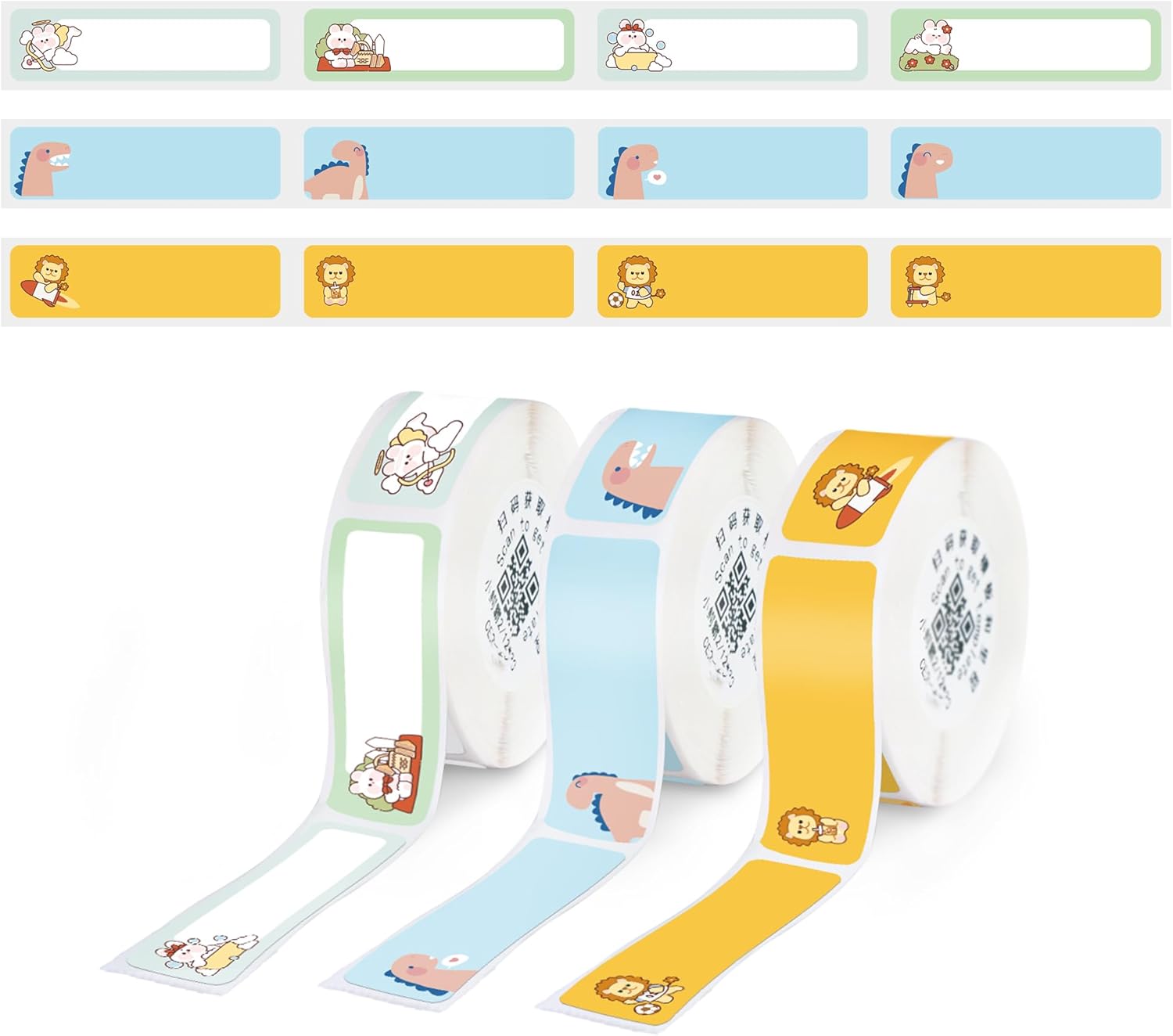Amazon.com : HPRT Mini Label Maker Color Cute Animal Tapes : Office ...