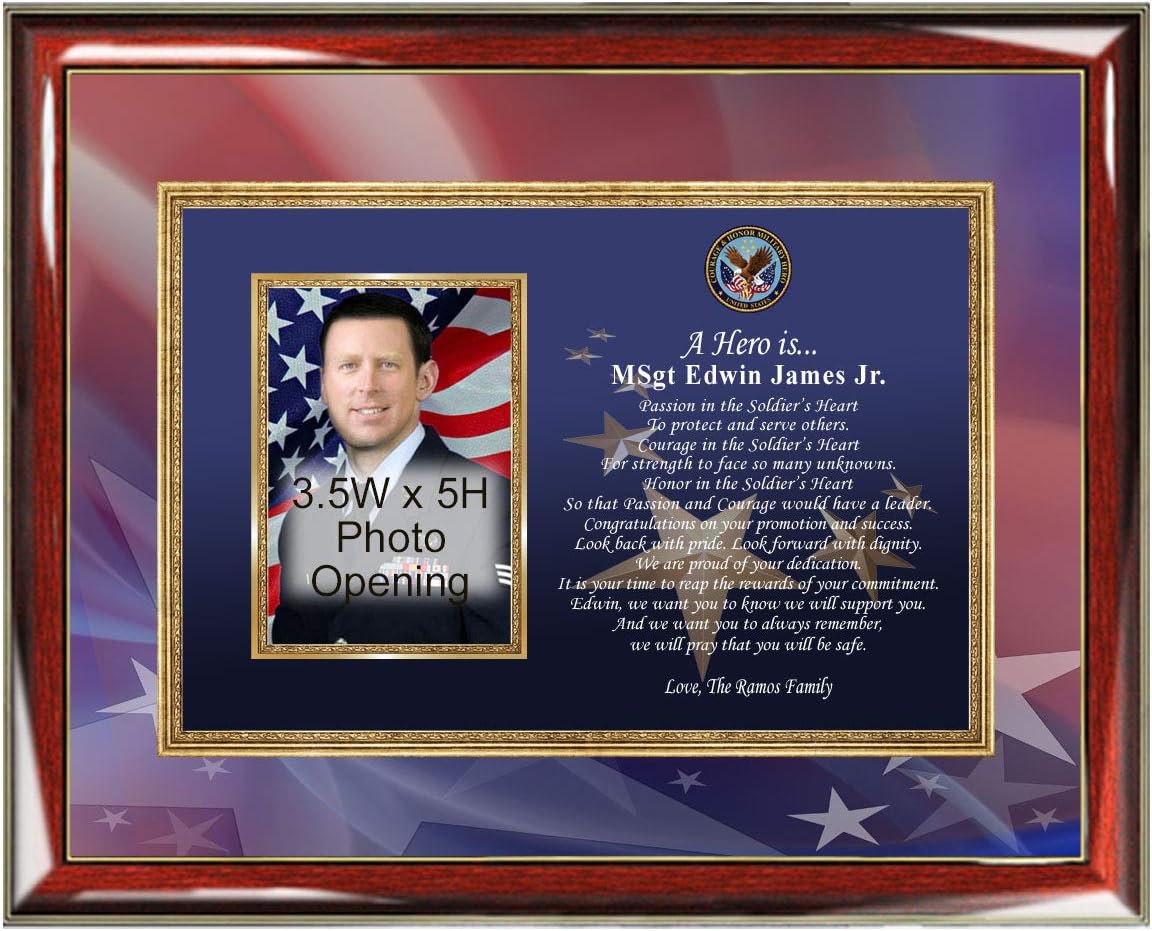Amazon.com - AllGiftFrames Picture Frame Military Promotion Photo ...