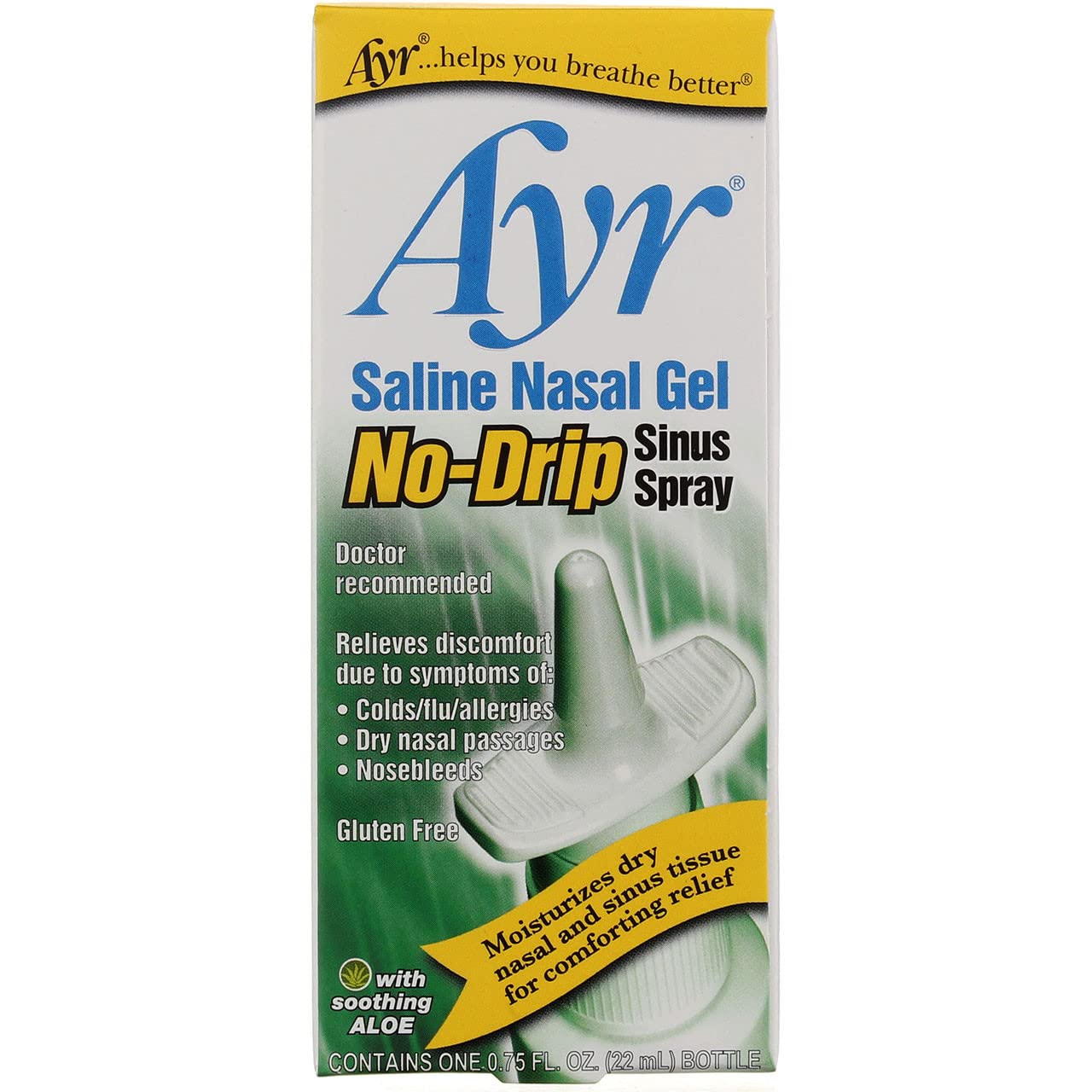 Amazon.com : Ayr Saline No Drip Sns Ns Size .75z Ayr Saline No Drip ...