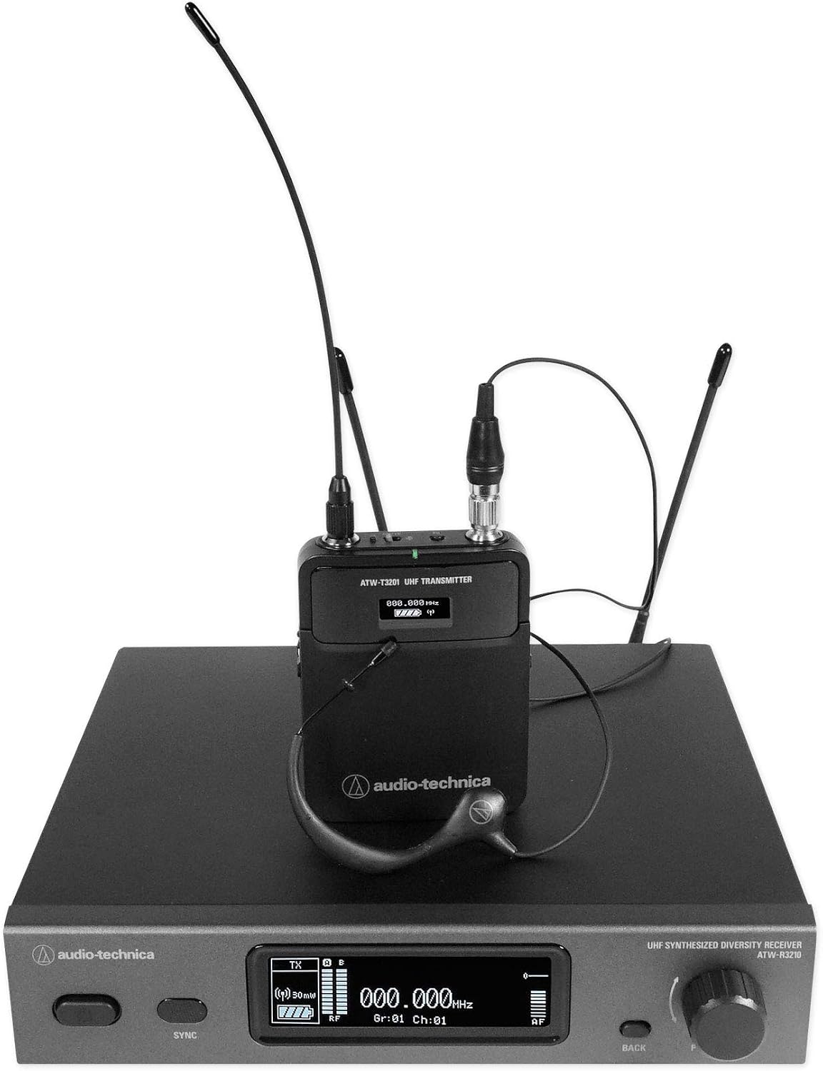 Audio-Technica ATW-3211/893DE2 3000 Series Fourth Generation Wireless ...