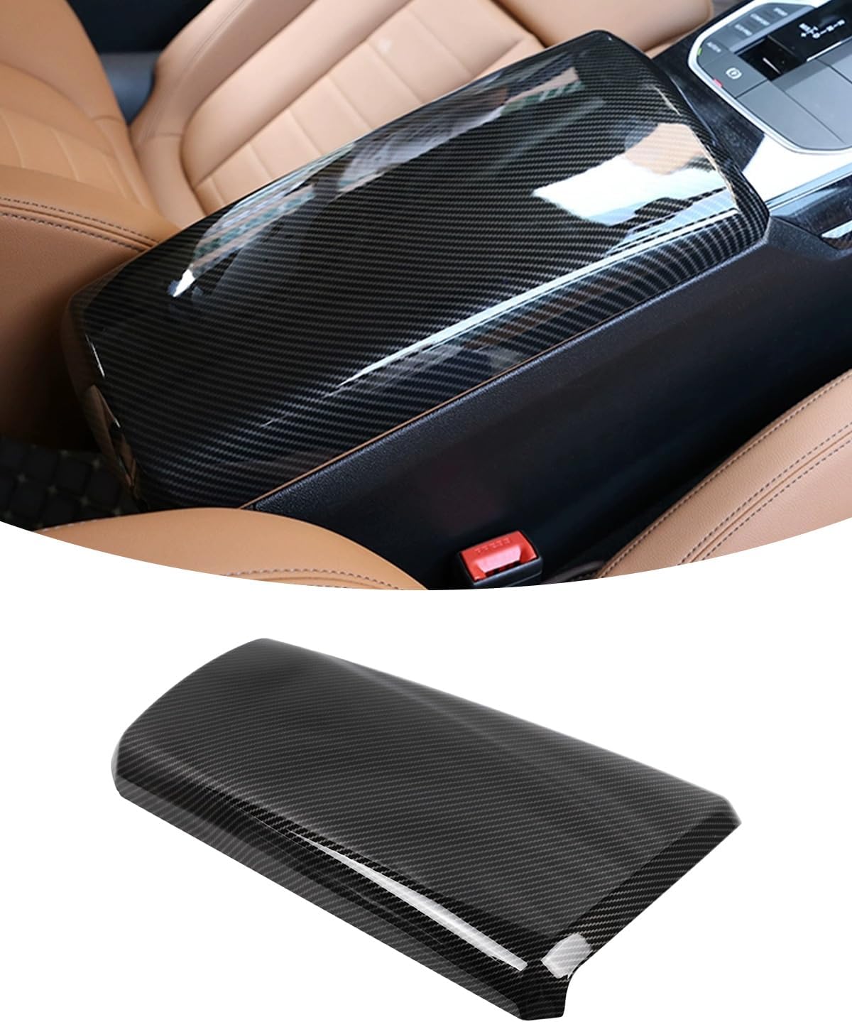 Amazon.com: LIMBQS Center Console Armrest Trim Cover for BMW G20 G21 ...