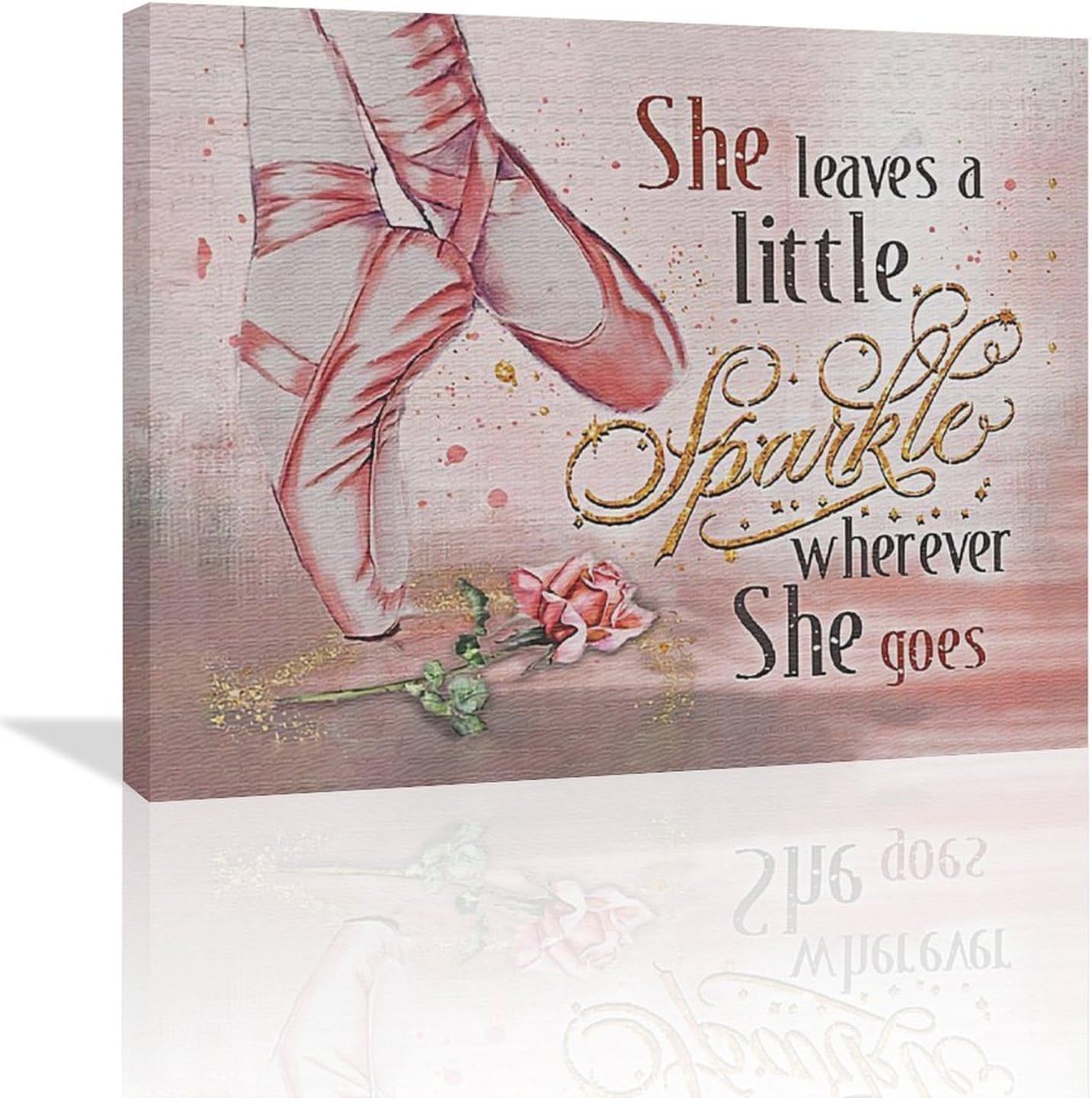 Amazon.com: Ballet Wall Art Ballet Pictures Wall Decor Ballerina Canvas ...