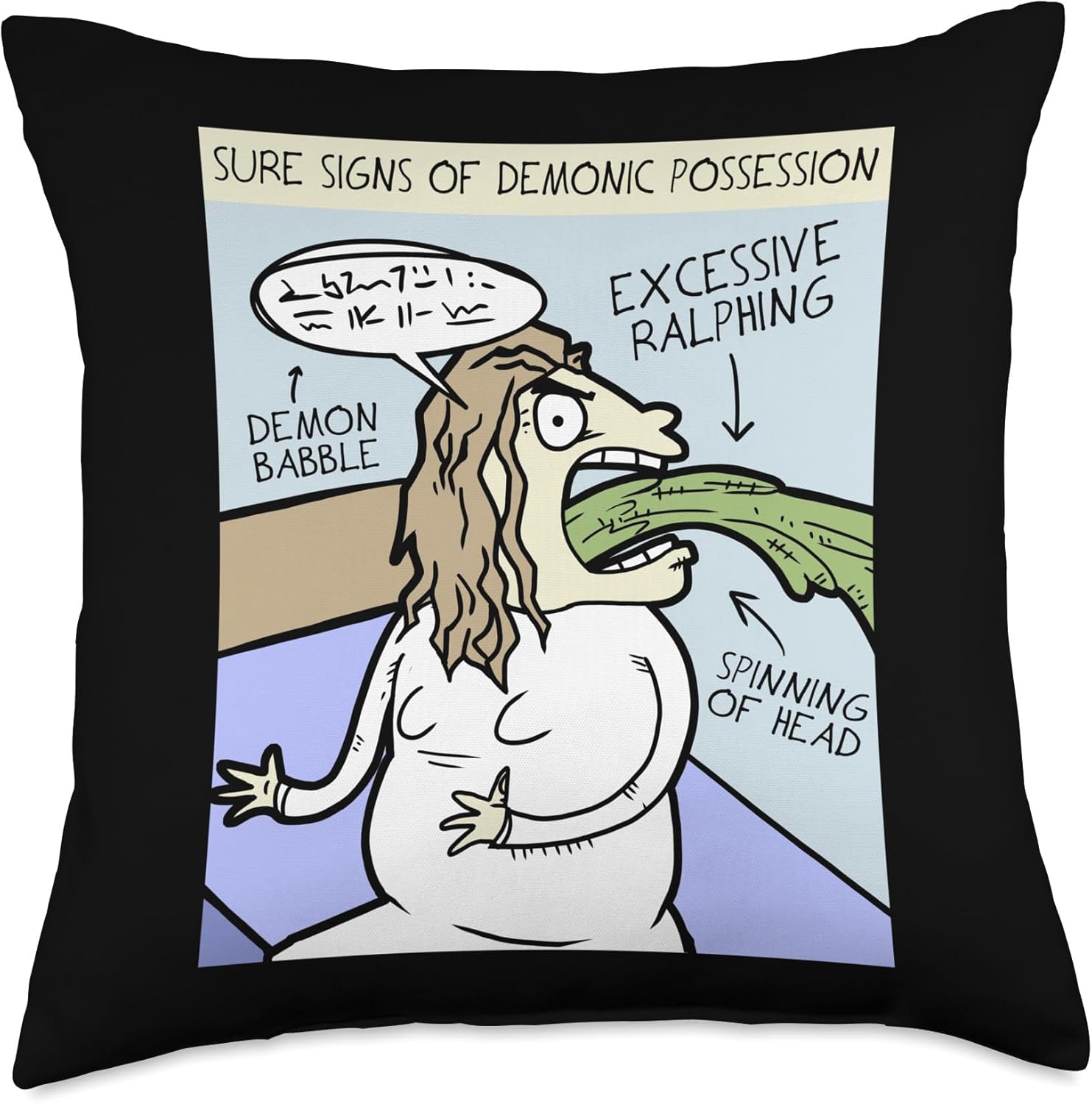 Amazon.com: Exorcism Demonic Possession Satan Banish Demons Throw ...