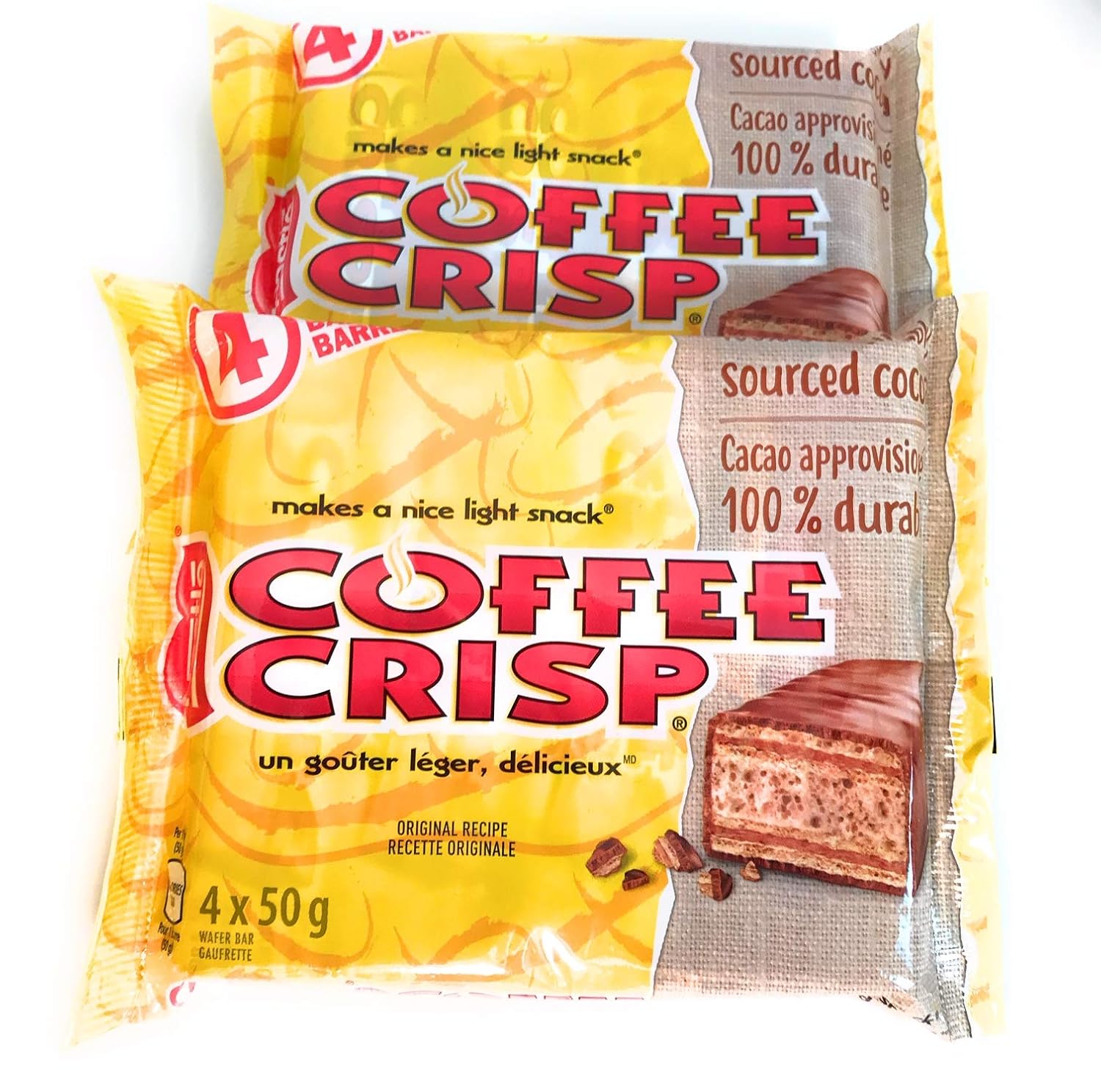 Amazon.com: Nestle Coffee Crisp Chocolate Bars, 3 Pack of 2
