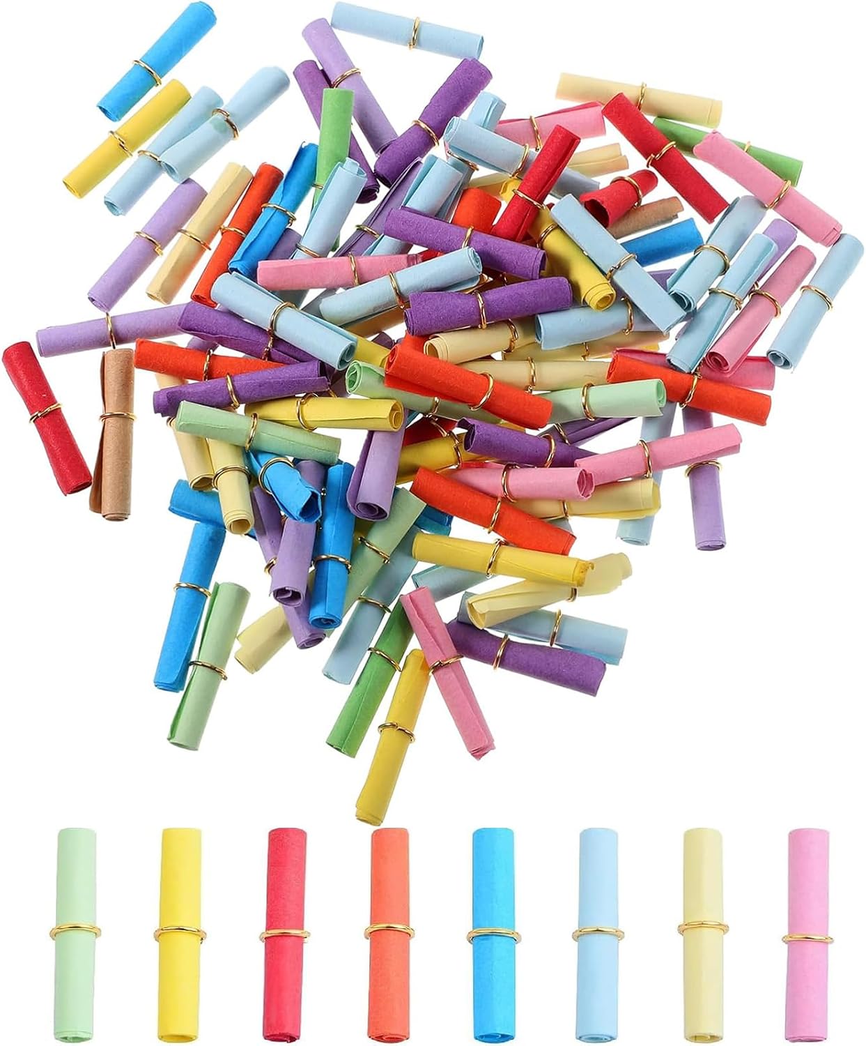 150 Stück Tombola Lose,Farbe Blended Wishing Credit Mit Hausgemachtem ...