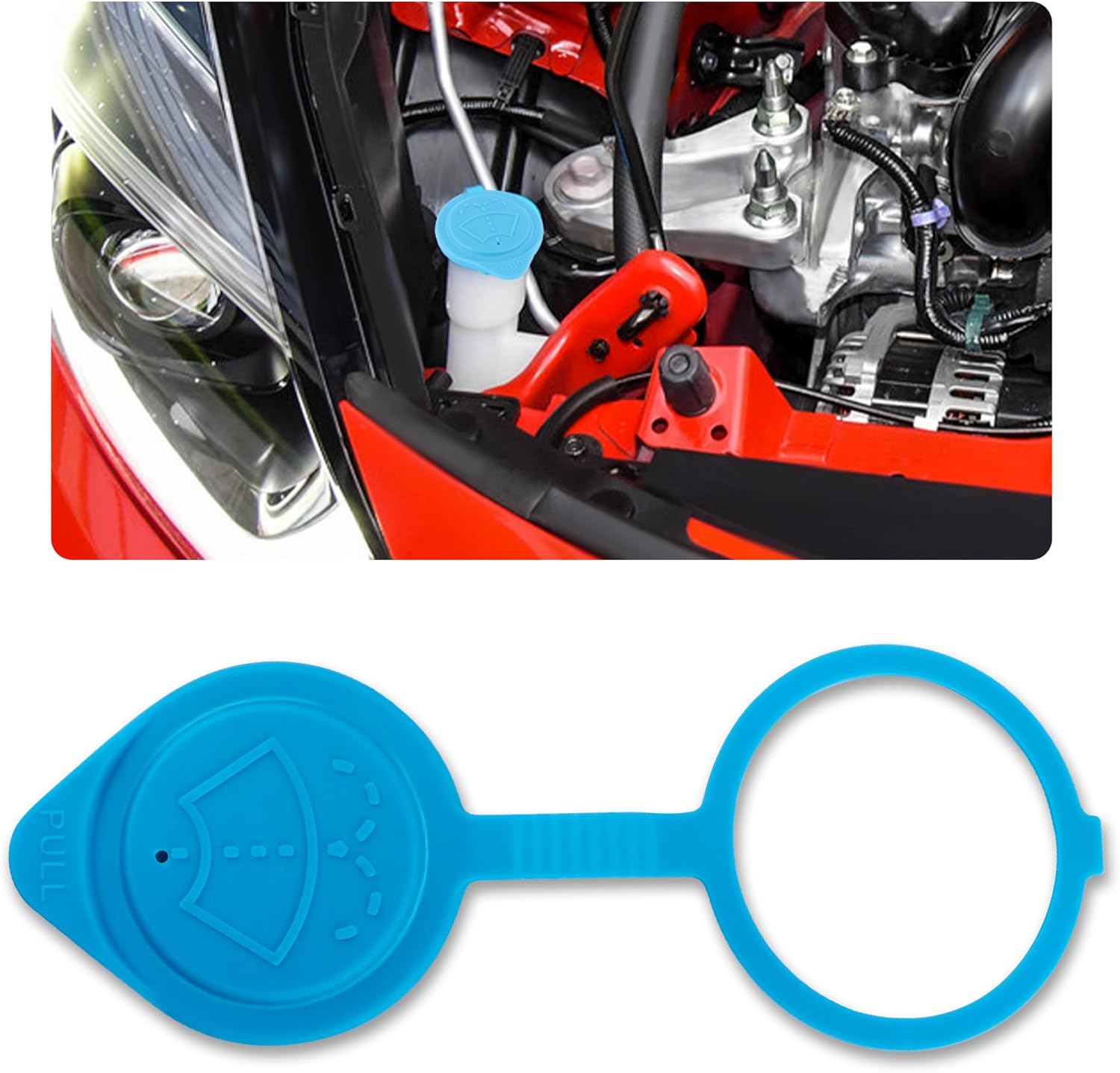 Amazon.com: Windshield Wiper Fluid Cap,Windshield Washer Fluid Cap OEM ...