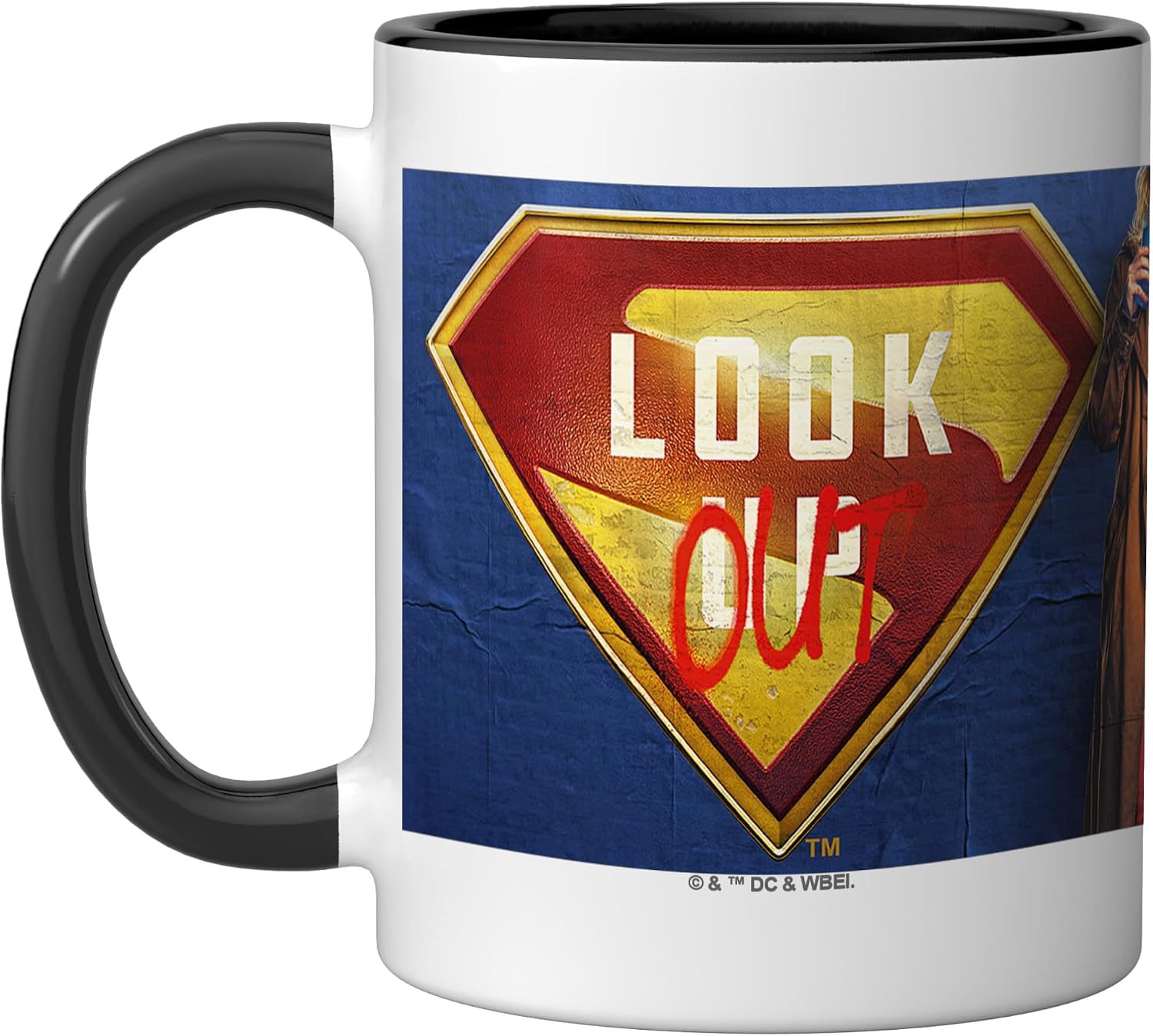 Amazon.com | Supergirl 2026 Horizontal Poster Ceramic Mug, Black/White ...
