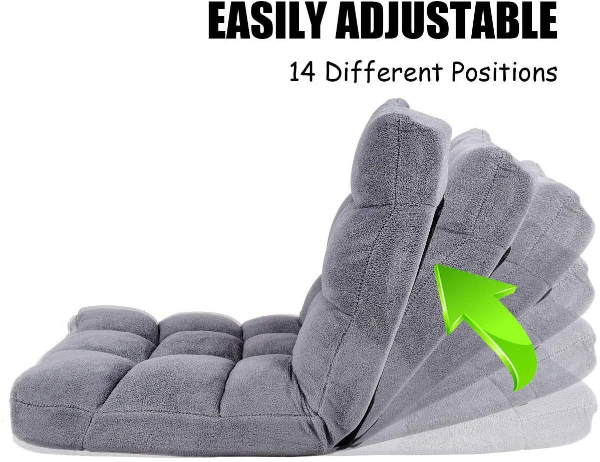 Snapklik.com : 14-Position Floor Sofa, Folding Gaming Sofa Chair, Comfy ...