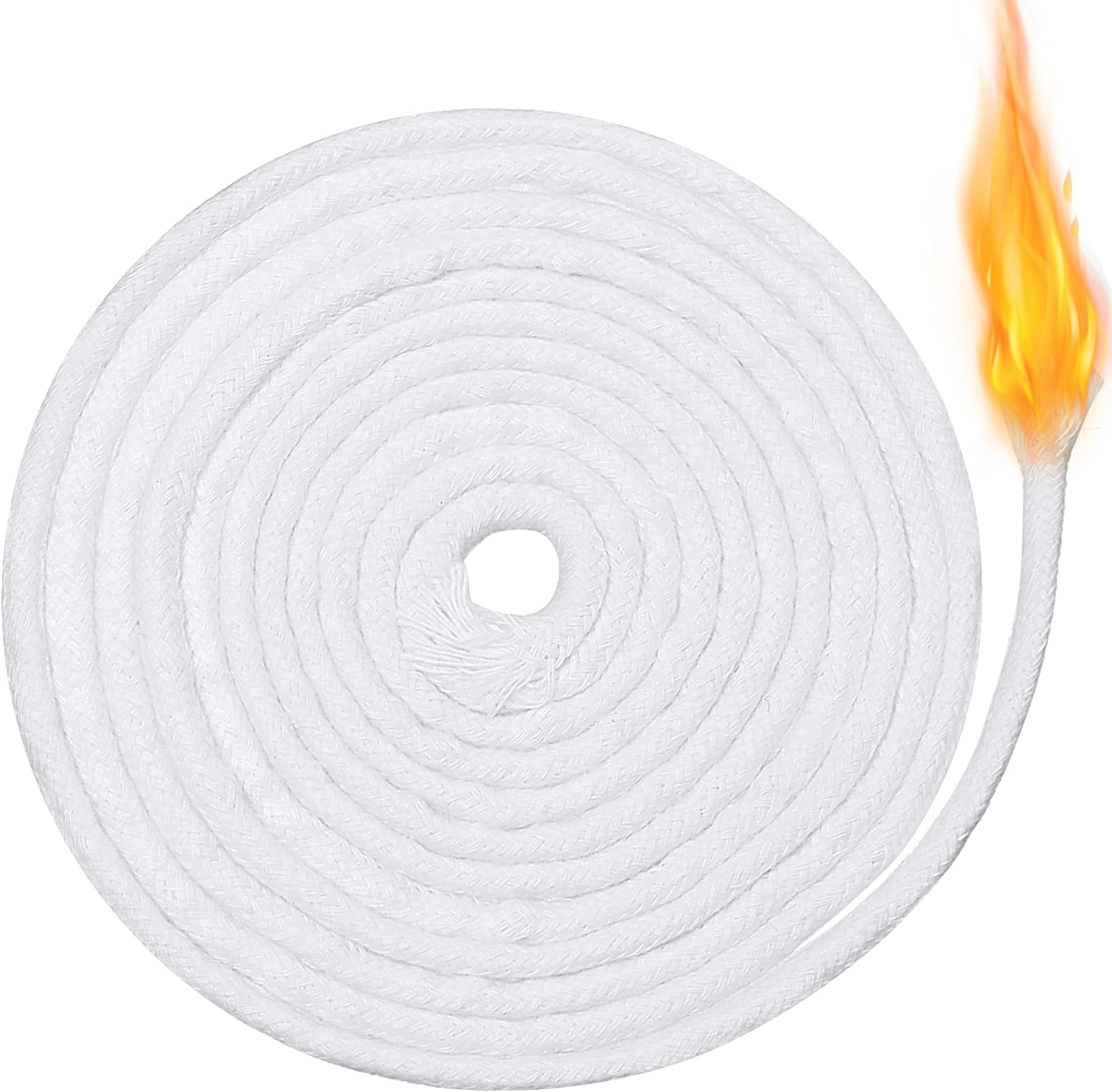 10M / 33ft Oil Lamp Wicks Replacement 2mm / 0.079in Round Candle Wick ...