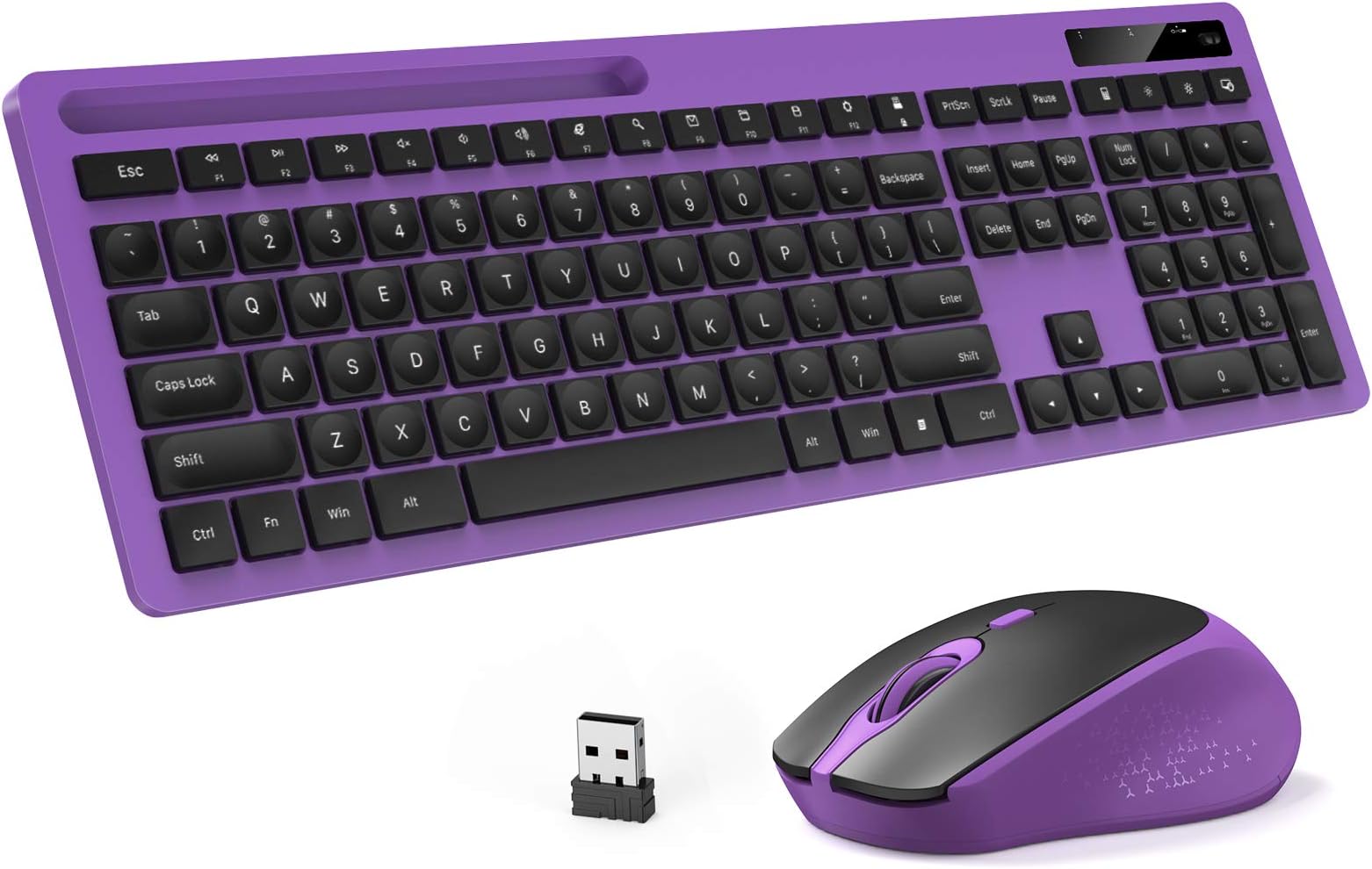 Amazon.com: MEETION Wireless Keyboard and Mouse, Computer Keyboard ...