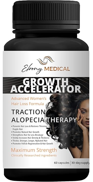 Amazon.com : Ebony Medical Hair Regrowth Supplement for Traction ...