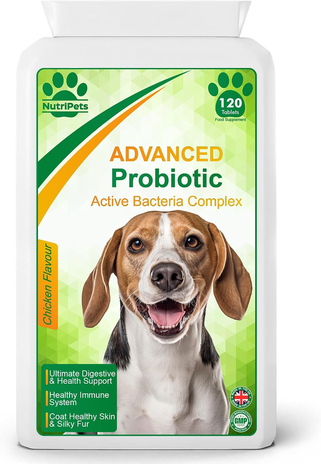NutriPETS Dogs Digestive Care for All Ages| Pet Probiotics for with ...