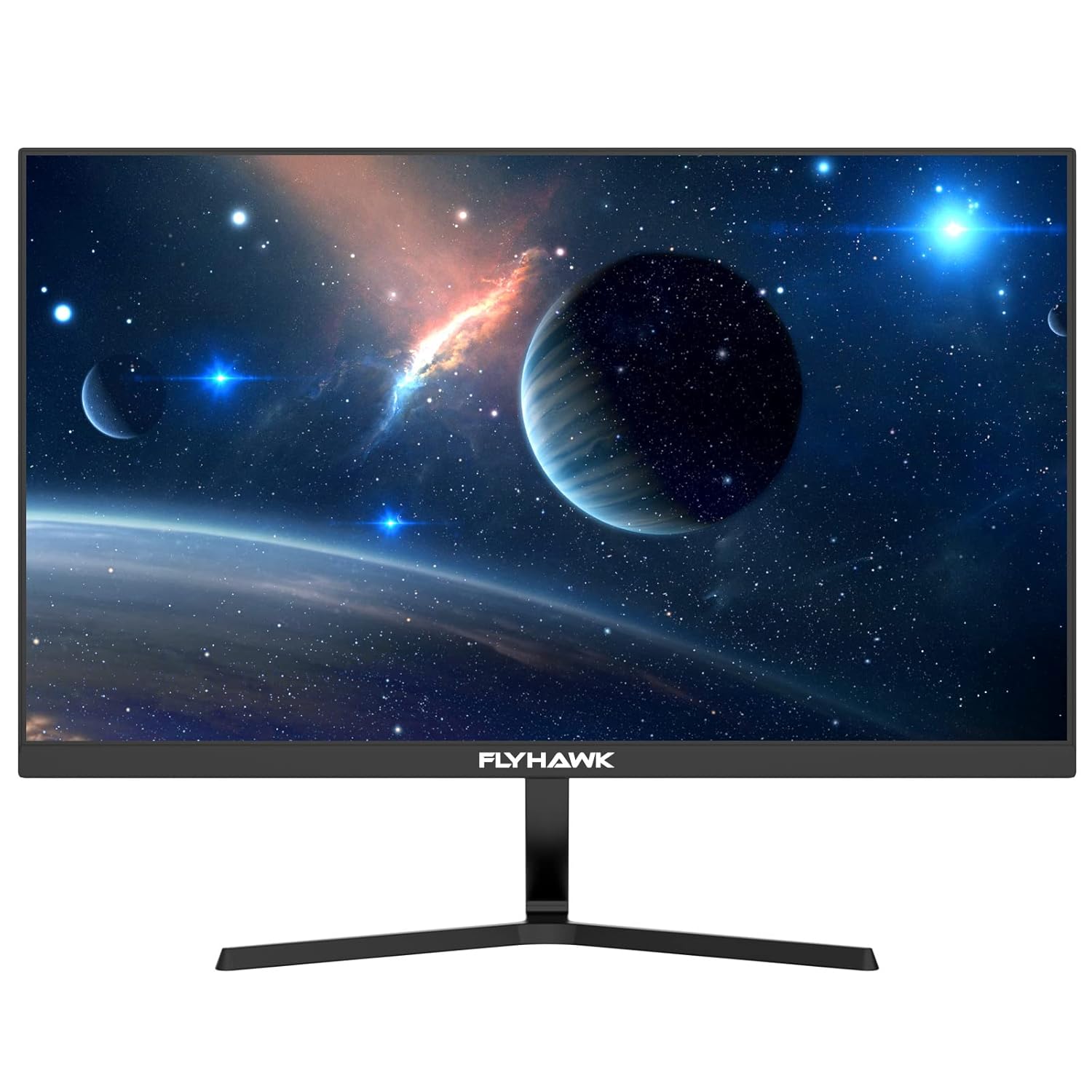 FLYHAWK 24 Inch PC Monitor | Height Adjustment | 75Hz | 5 MS | AMD ...