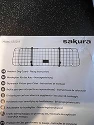 Sakura Headrest Dog Guard For Cars SS5259 - Easy Fit For Most Vehicles ...