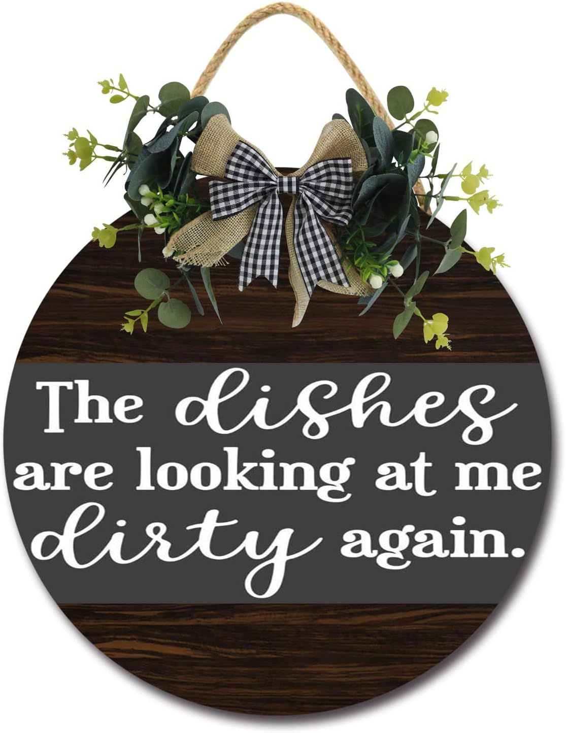 Amazon.com: Primitives by Kathy Dirty Again Inset Sign, Wooden : Home ...