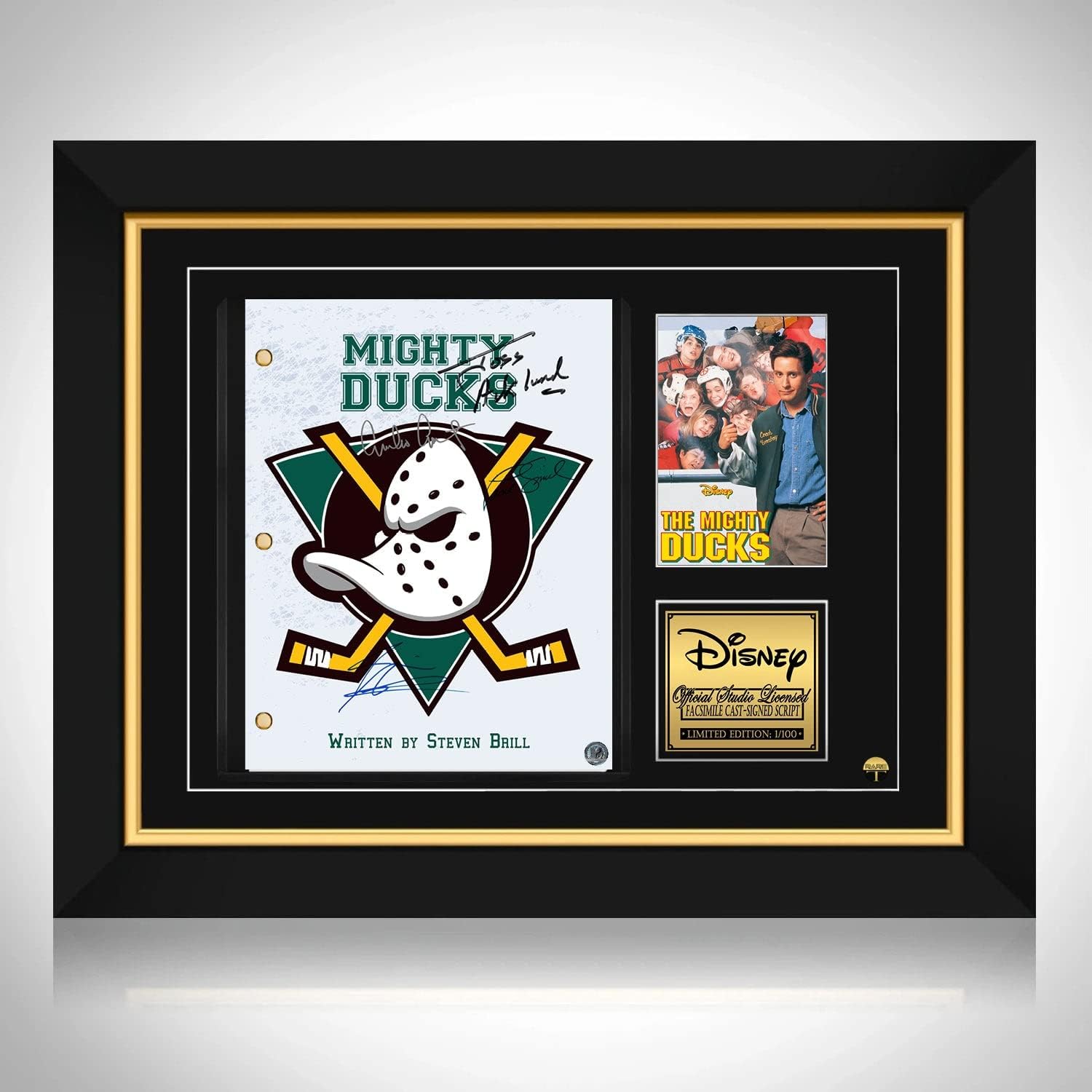 The Mighty Ducks Script Limited Signature Edition Studio Licensed ...