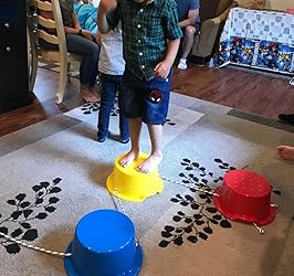 Amazon.com: School Smart Stepping Buckets Balance Builders - 5 x 12 ...