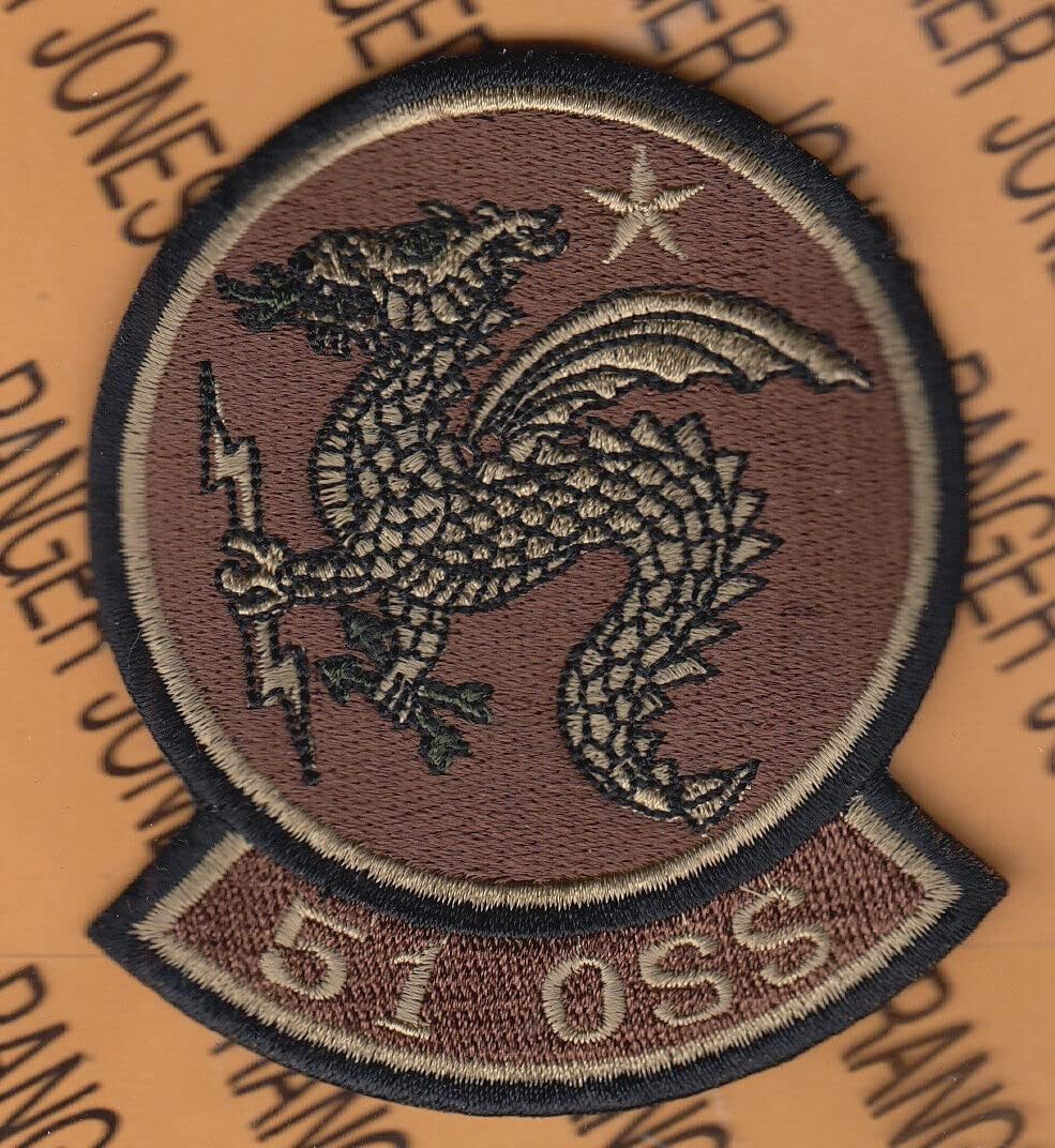 Amazon.com: USAF Air Force 51st Operational Support Sq OSS 3.25" OCP NO ...