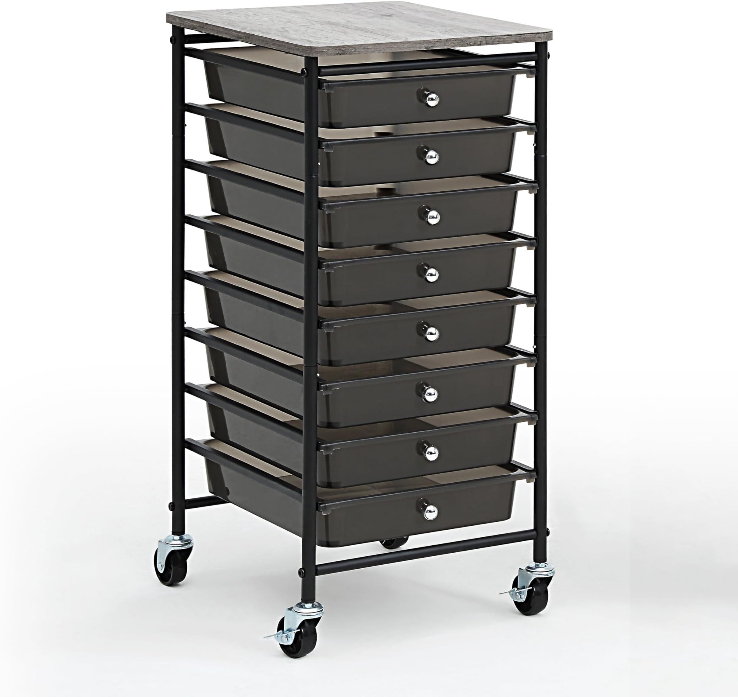 Amazon.com: Origami 5 Tier Mesh Drawers Rolling Cart, Craft small Desk ...