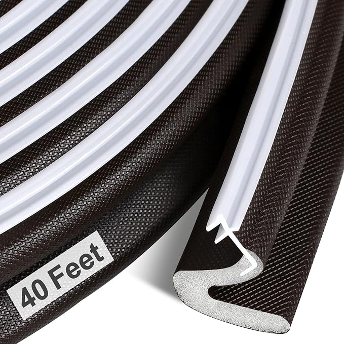 40 Feet Door Weather Stripping, Kerf Weather Stripping for Doors with ...