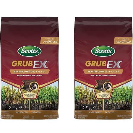 Amazon.com : Scotts GrubEx1 Season Long Grub Killer - Kills and ...