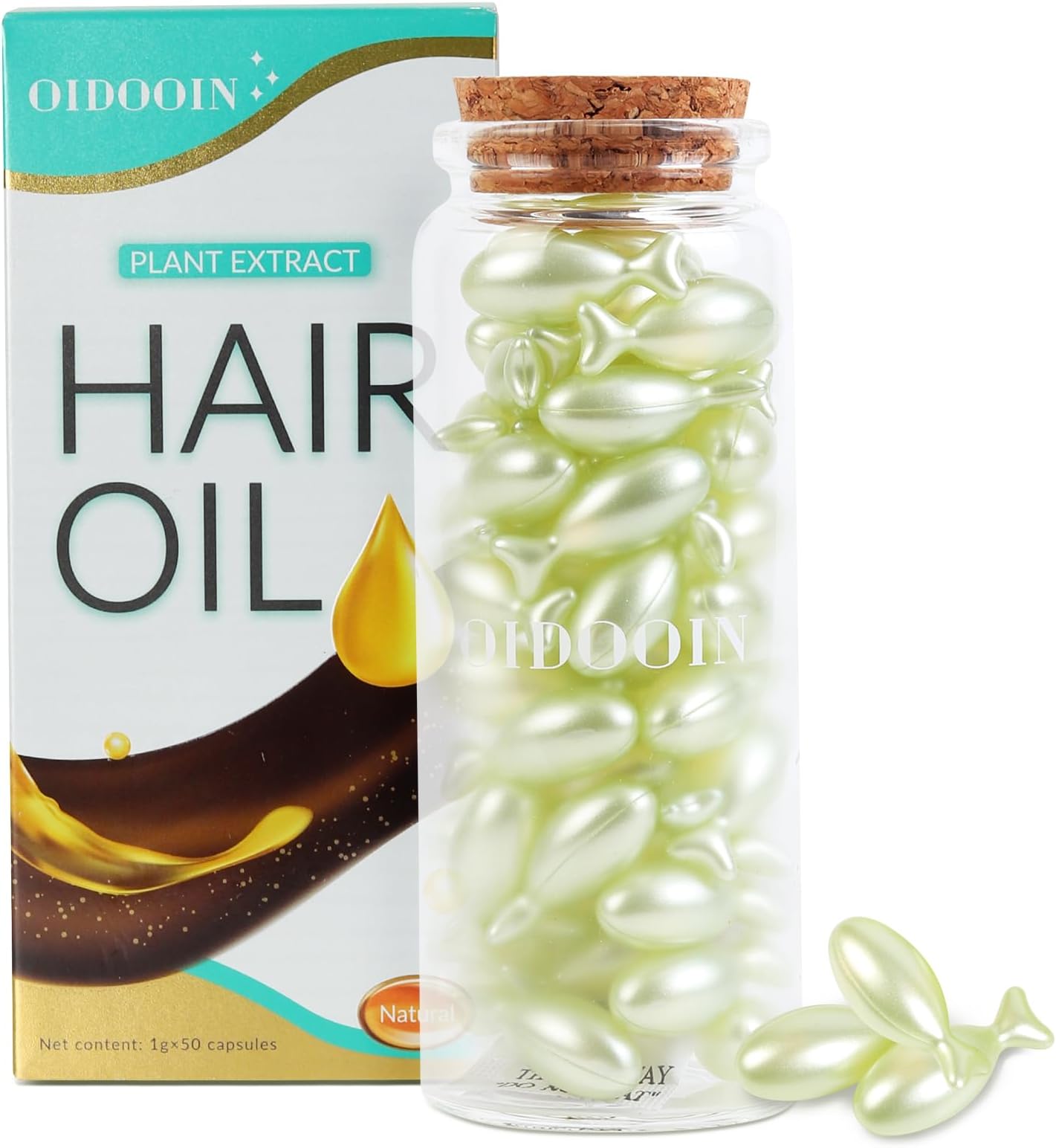 Amazon.com : Hair Serum with Keratin, Silk Protein & Vitamin B5 - Hair ...