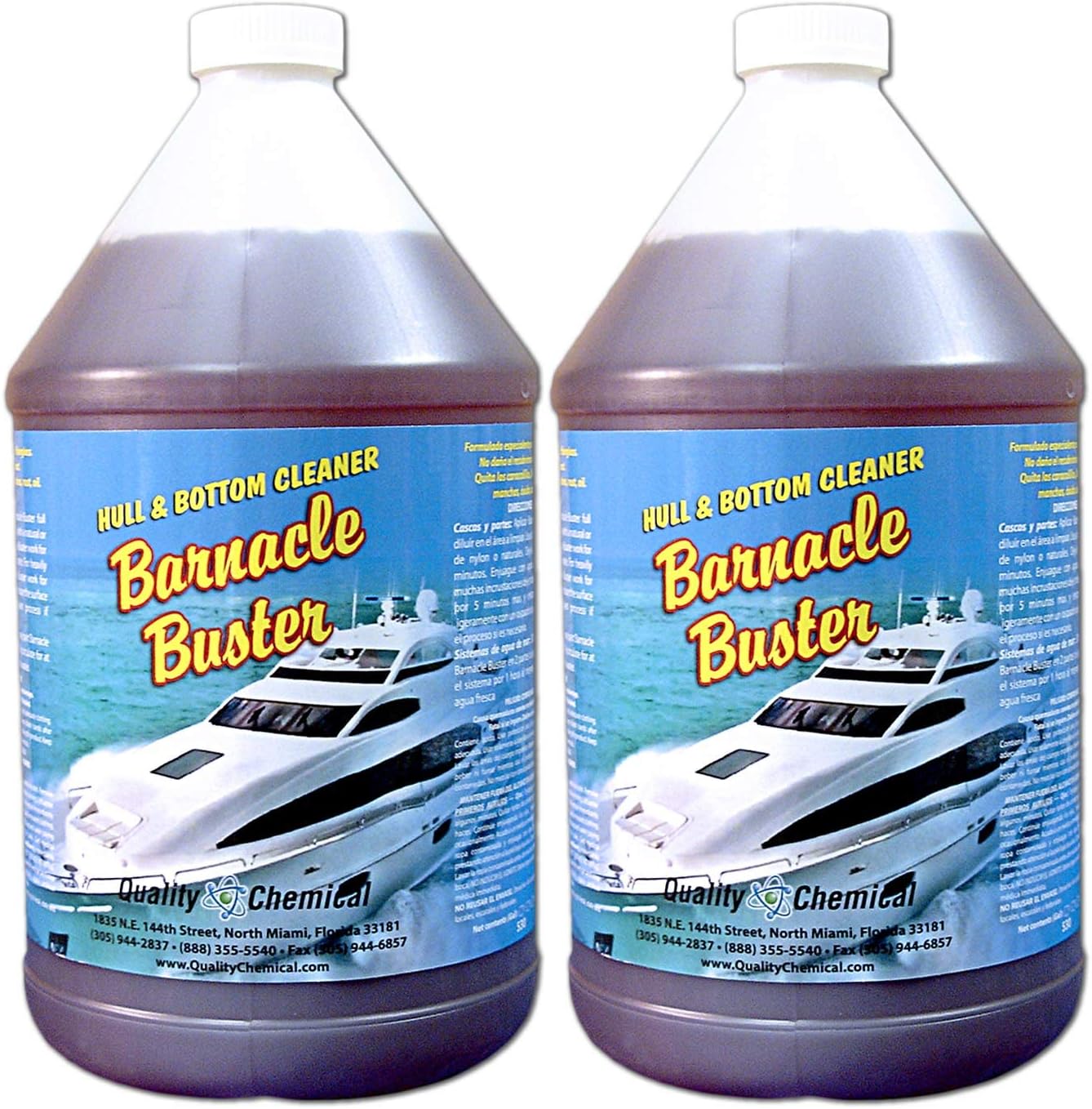 Amazon.com: Quality Chemical Barnacle Buster Hull Cleaner for Boats ...
