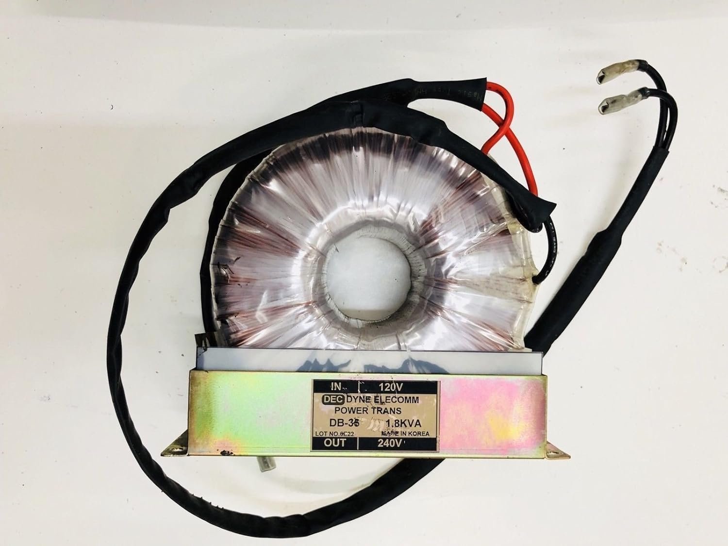 Amazon.com: Dyne Elecomm Large Power Transformer DB-35 120v in 240v Out ...