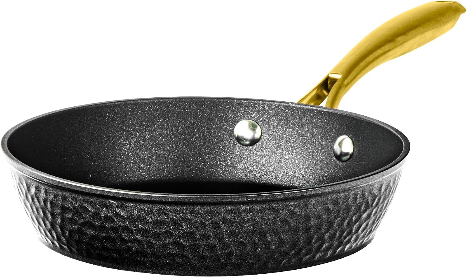 Amazon.com: Granitestone 12 Inch Nonstick Frying Pan, Black, Ceramic ...