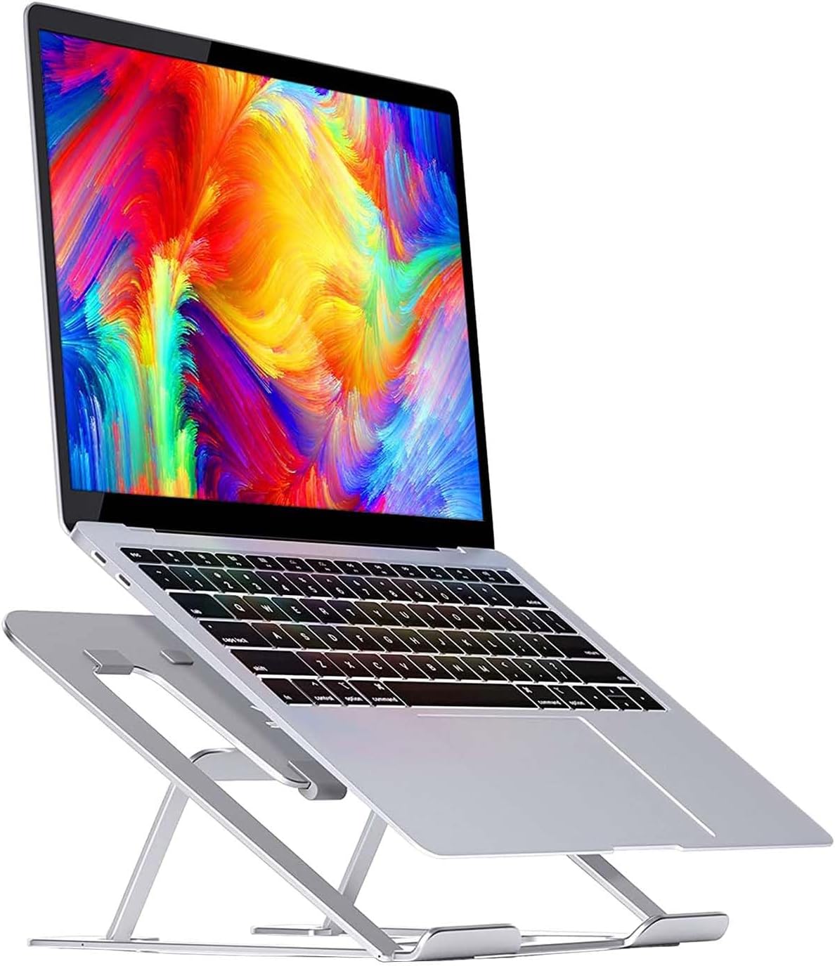 Dyazo Solid Height and Angle Adjustable Tabletop Laptop Riser/Laptop ...