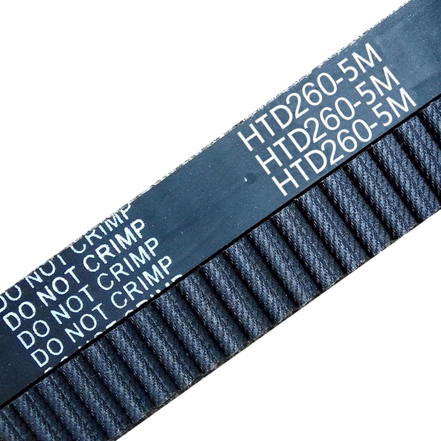 Amazon.com: FENOQ Black Strap HTD5M 260-5M Timing Belt Teeth 52 Length ...