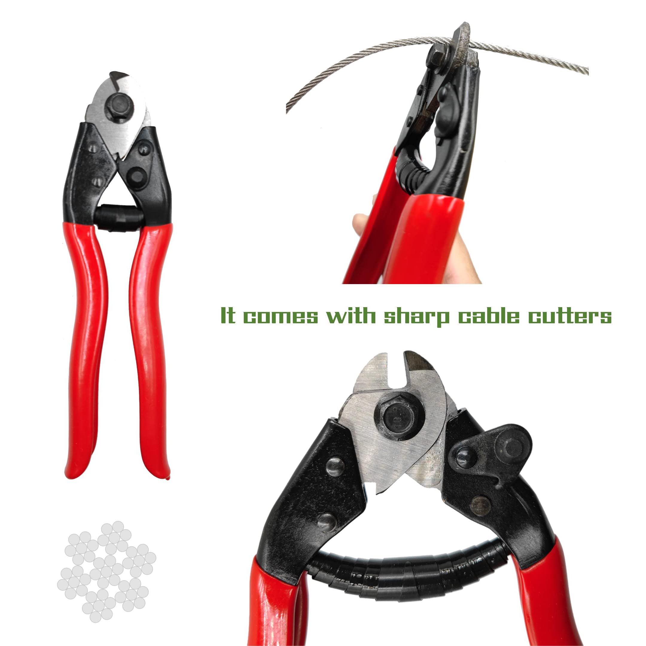 Snapklik.com : 1000FT 1/8" T316 Stainless Steel Wire, Stainless Steel ...