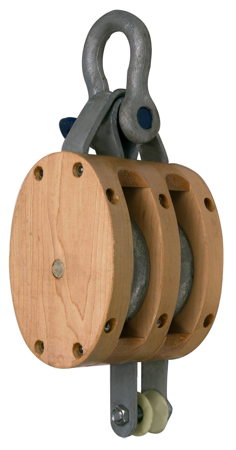 Campbell 3002K 5" Double Regular Wood Shell Block with K Screw Pin ...