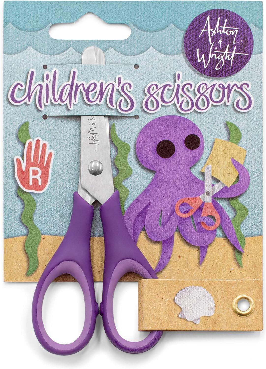Childrens Kids Safety Scissors 5 inch 130mm : Amazon.co.uk: Stationery ...