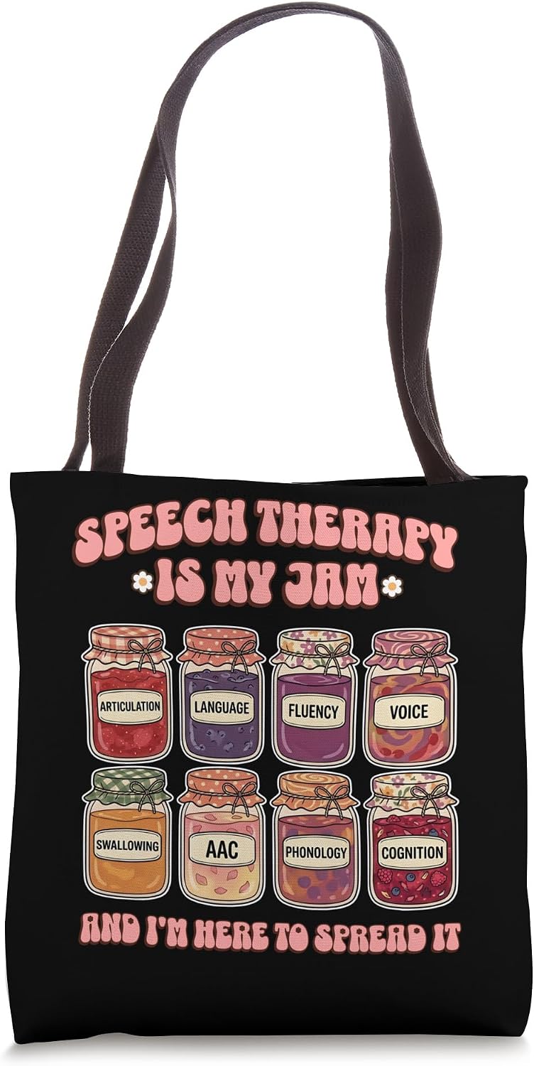Amazon.com: Speech Therapy SLP is My Jam Speech Language Pathologist ...