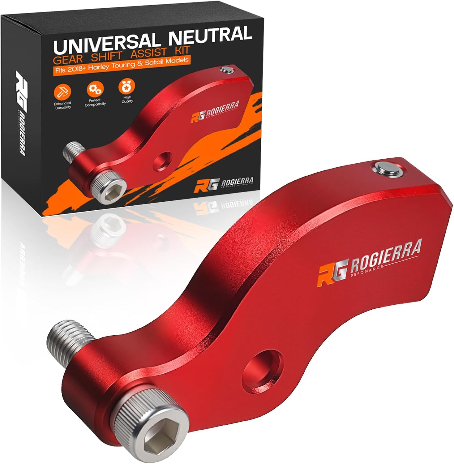 Amazon.com: Rogierra Ez Shift Neutral Gear Assist Kit for Harley- CNC ...