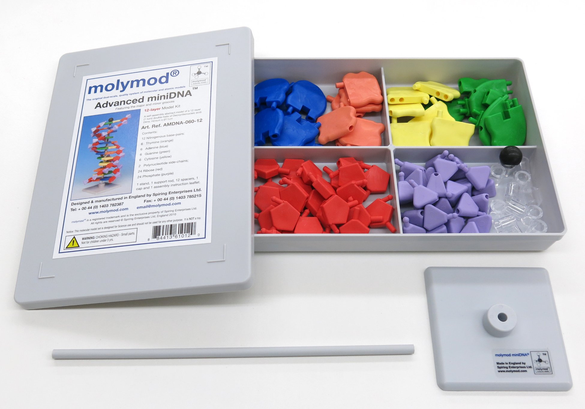 MolyMod DNA Speed Build Fast DNA Model Advanced 12 Layer, 46% OFF