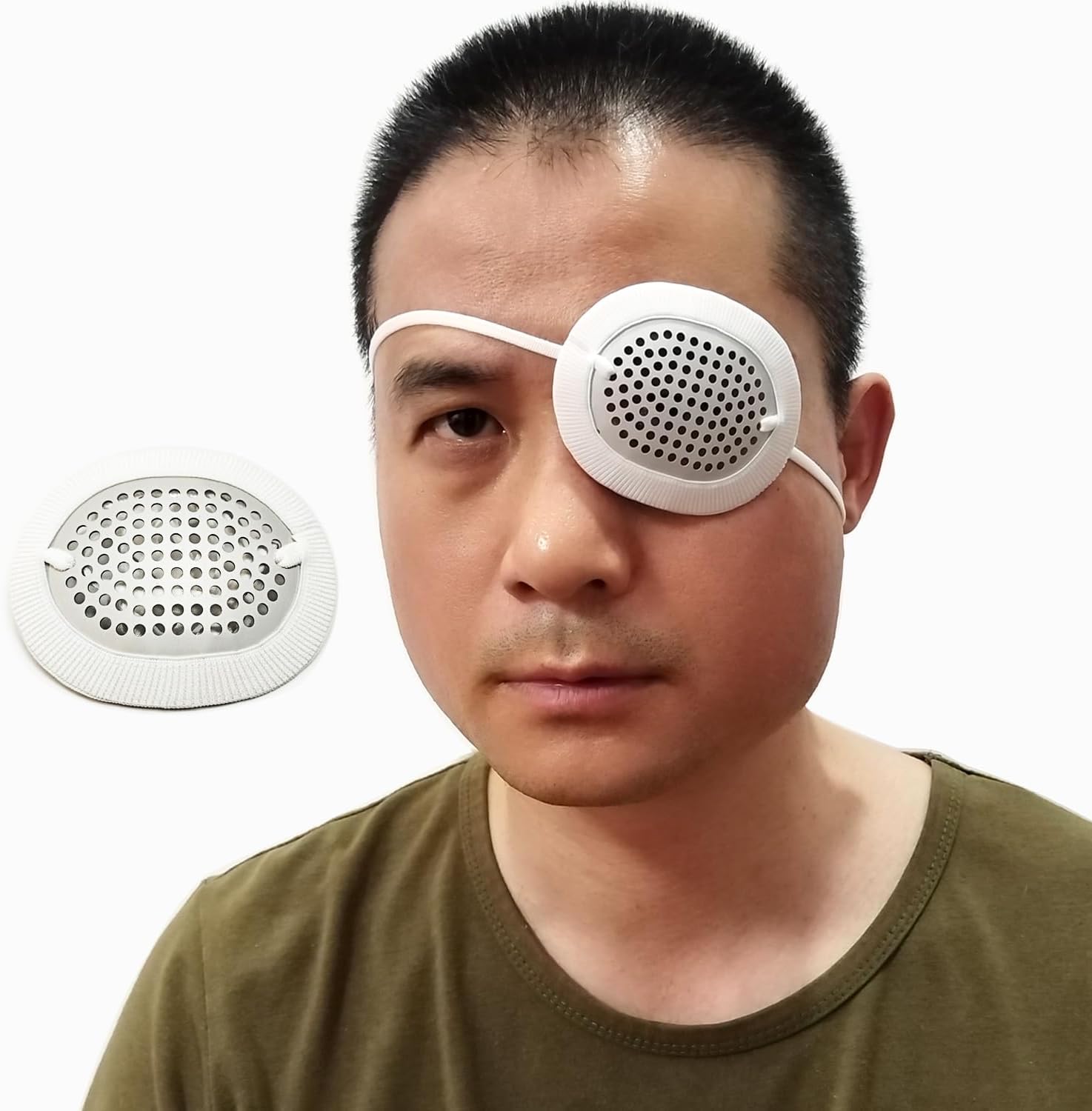 Amazon.com: FSJLT Aluminum Eye Shield for Adults, Medical Eye Patch ...