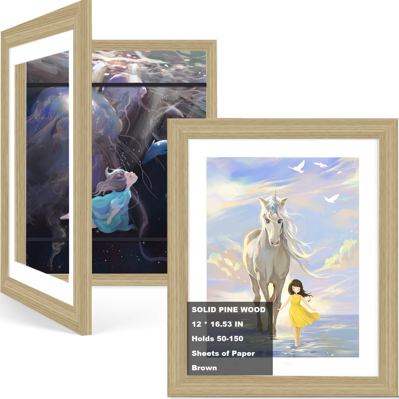 Kids Artwork Frames Changeable, Showcasing Greater Art And Imagination ...