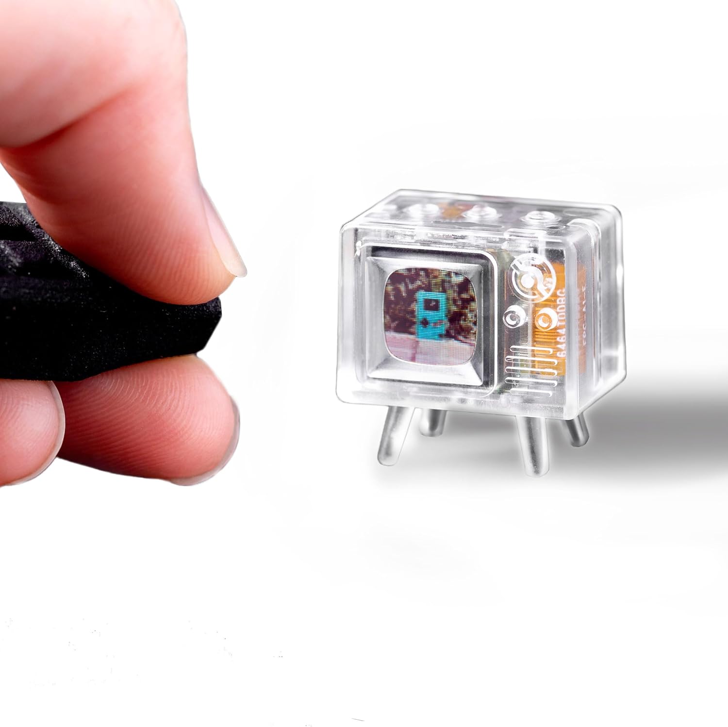 Amazon.com: TinyCircuits TinyTV® Mini – Ultra-Mini Classic TV, Preloaded & Uploadable Videos ...