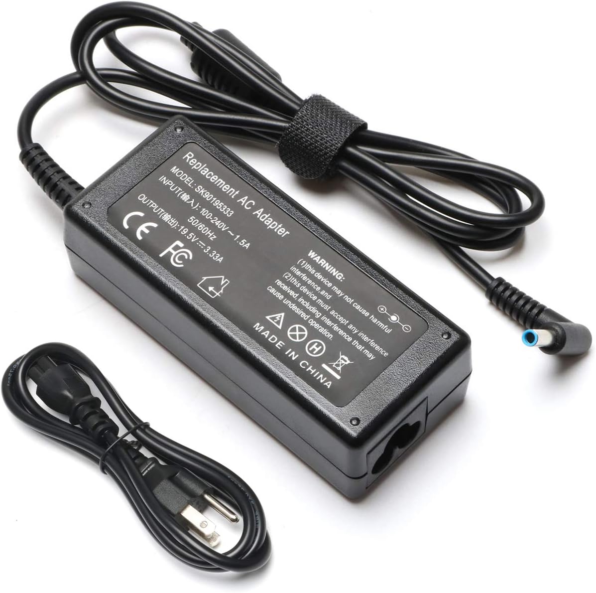 Amazon.com: 65W AC Adapter Charger Fit for HP Elitebook 645 655 650 14 ...