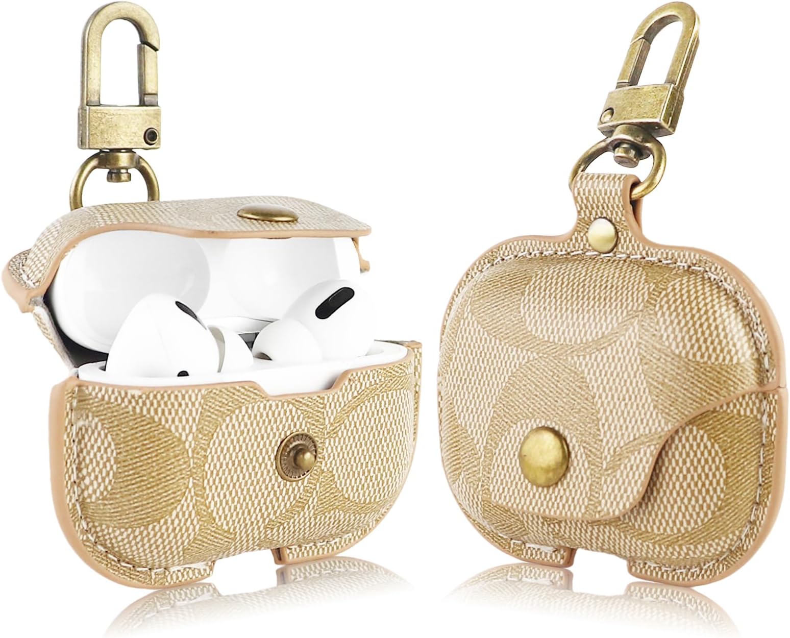 Amazon.com: Coach Signature AirPods Pro Case - Compatible with AirPods ...