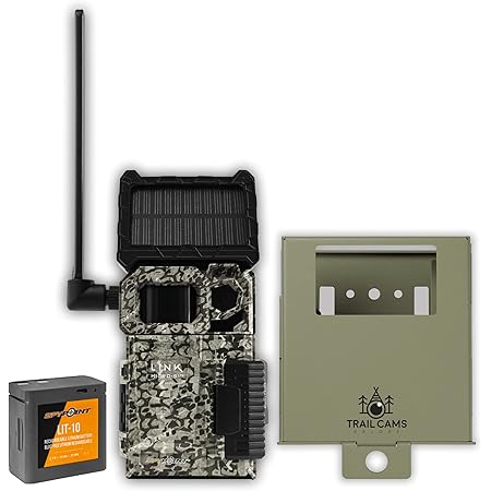 Amazon.com : SPYPOINT Link-Micro-S-LTE Solar Cellular Trail Camera with ...