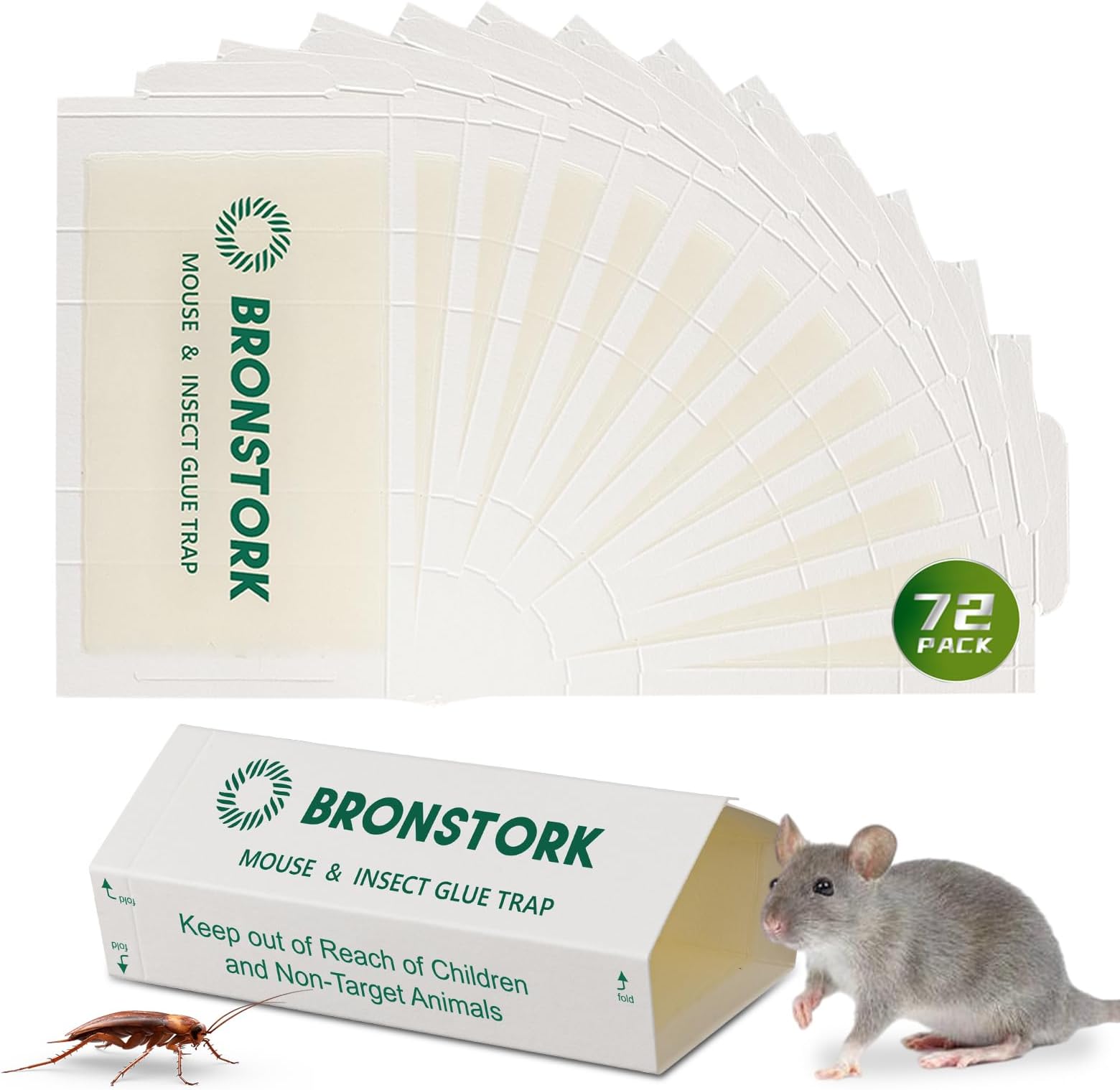 Amazon.com : Catchmaster Mouse & Insect Super Glue Traps 30PK, Mouse ...